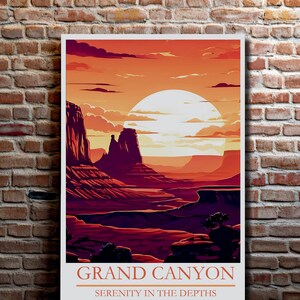 Set of 3, Grand Canyon Print, Wall Art, Grand Canyon Poster, Grand ...