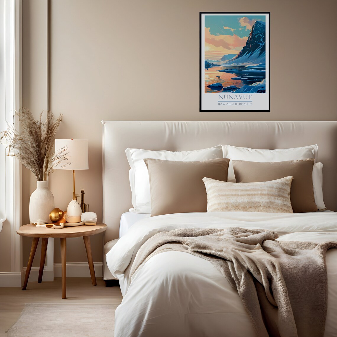 Nunavut Print, Nunavut Poster, Nunavut Decor, Digital, Nunavut Digital ...
