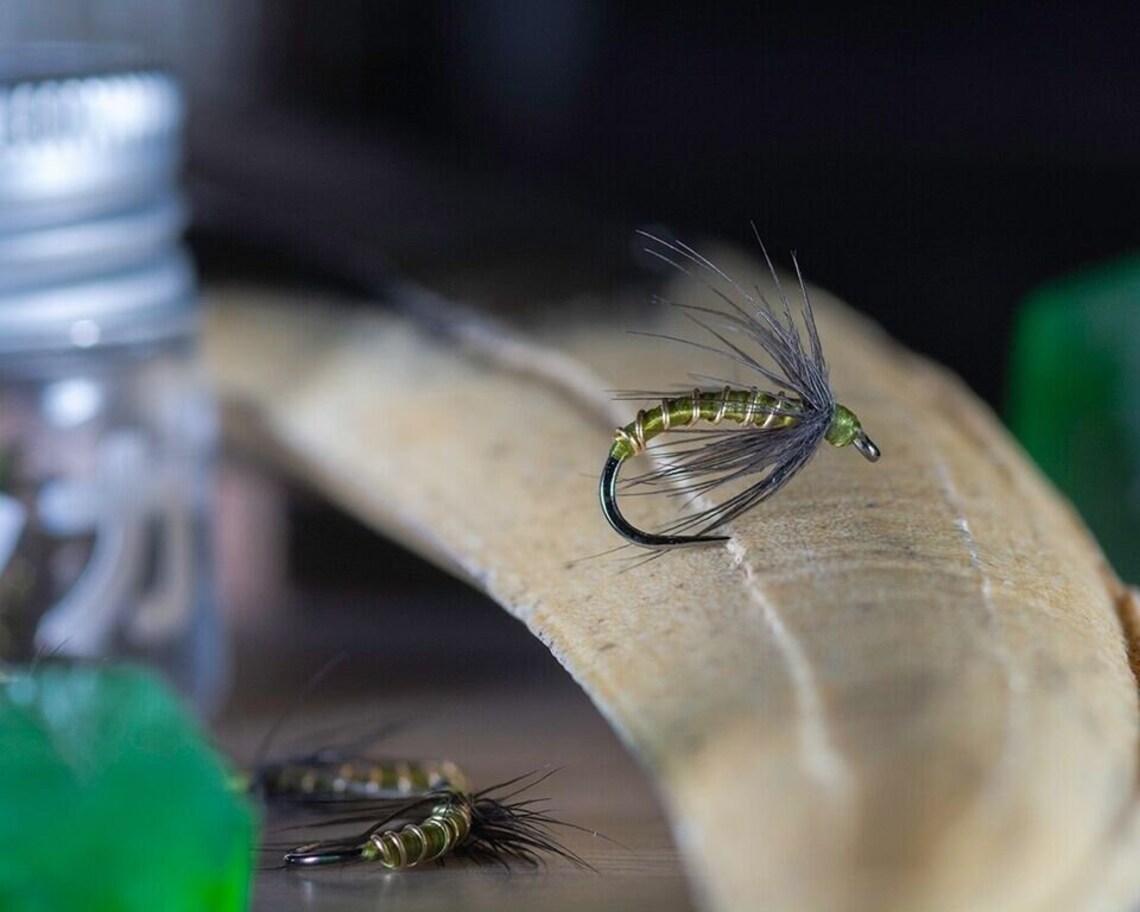 Tenkara Size 12 Jun Kebari 6ct “the Juice” - Etsy