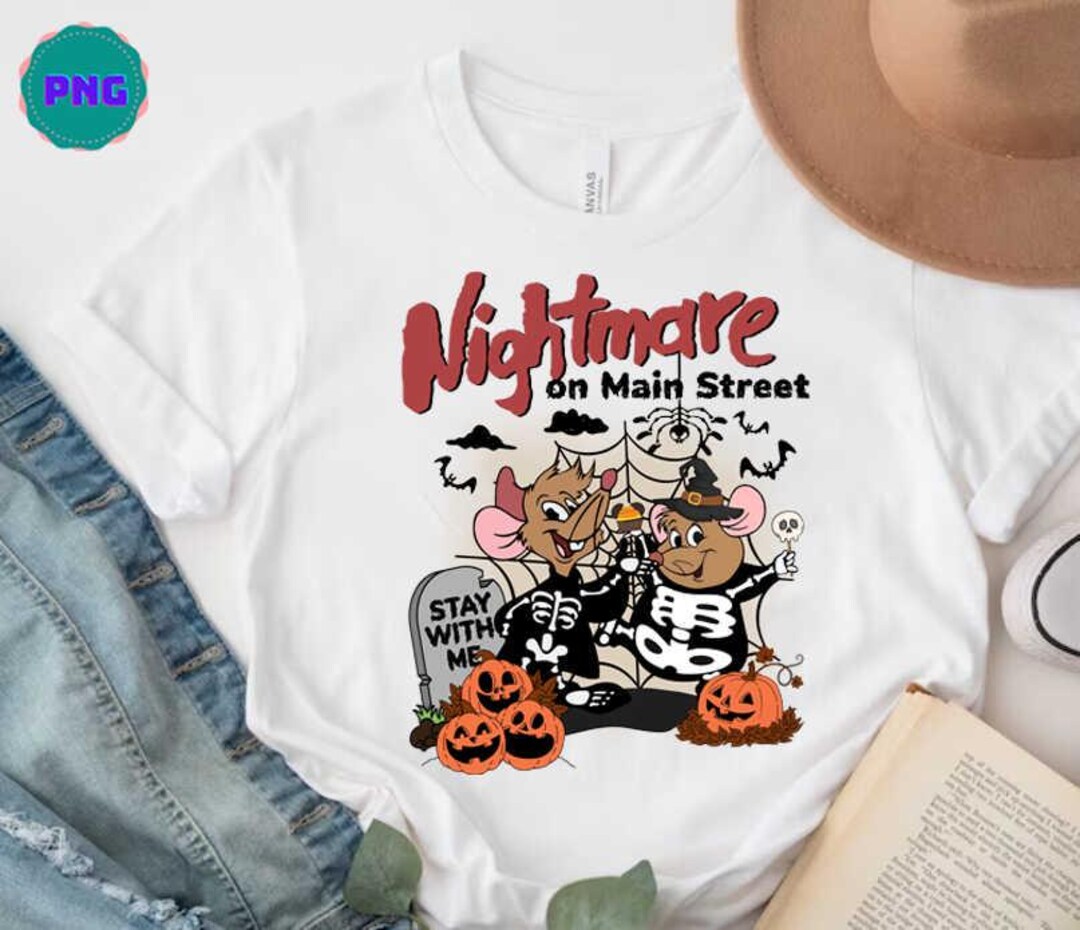 Dis-ney Cinderella Jaq and Gus Skeleton Nightmare on Main Street ...
