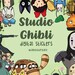 Ghibli Studio Digital Stickers| Goodnotes Stickers| Notability Stickers ...