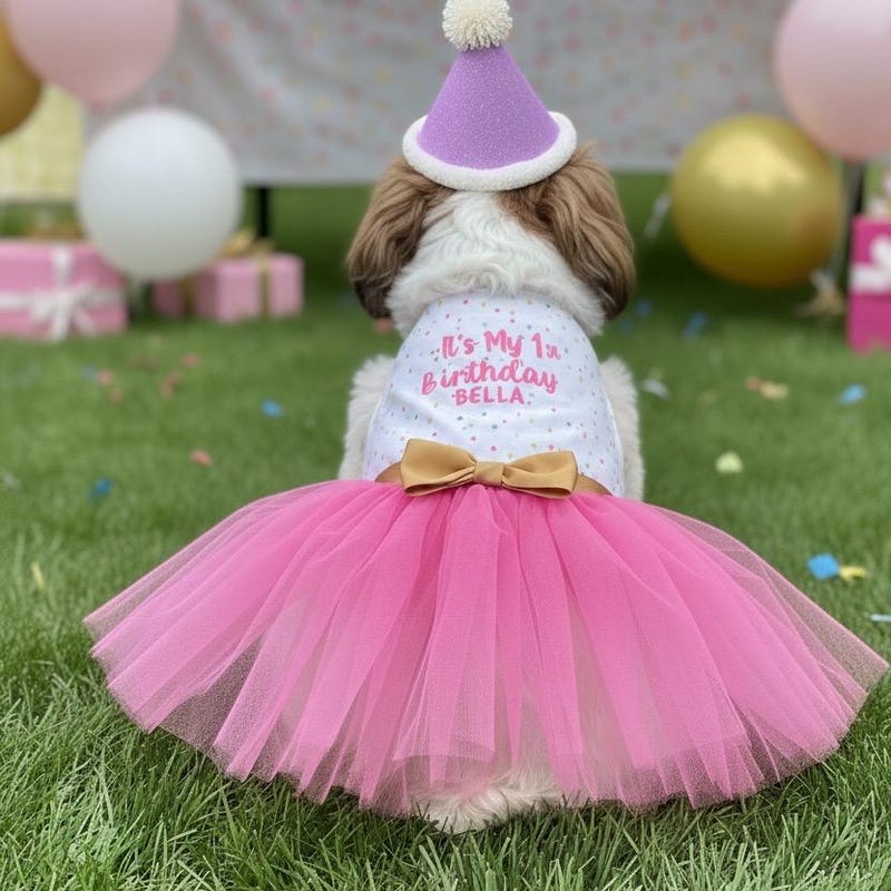Dog Dress Happy Birthday - Etsy