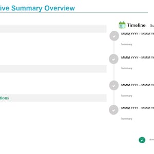 Executive Summary Template Bundle - Etsy
