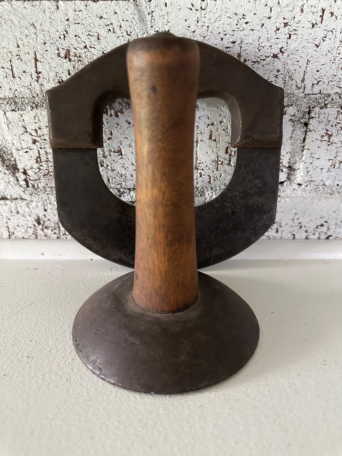 1800s Antique Farmer Hog Scraper Tool & Single Blade Food Chopper ...