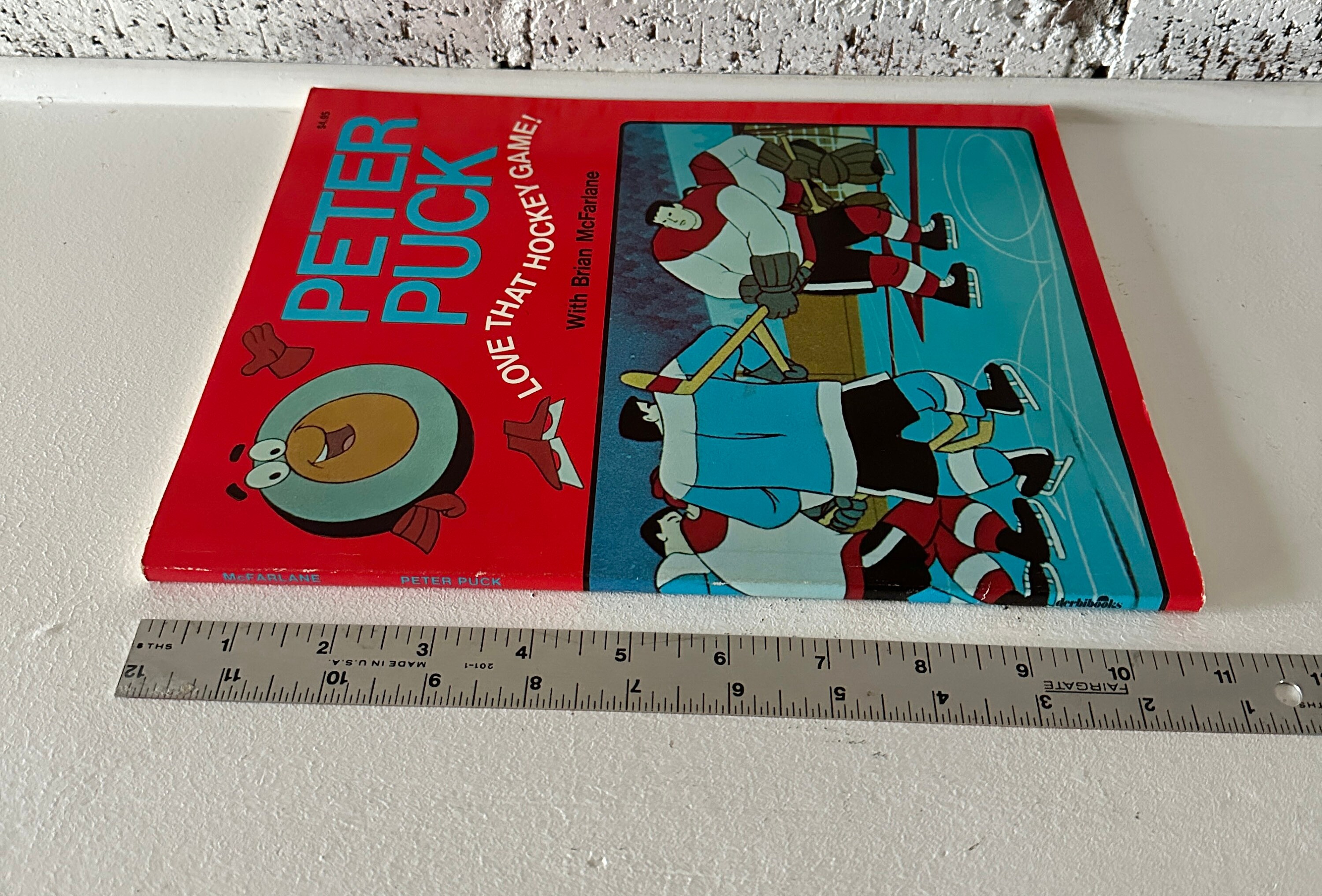 Vintage Children's Book, Peter Puck Love That Hockey Game, With Brian ...