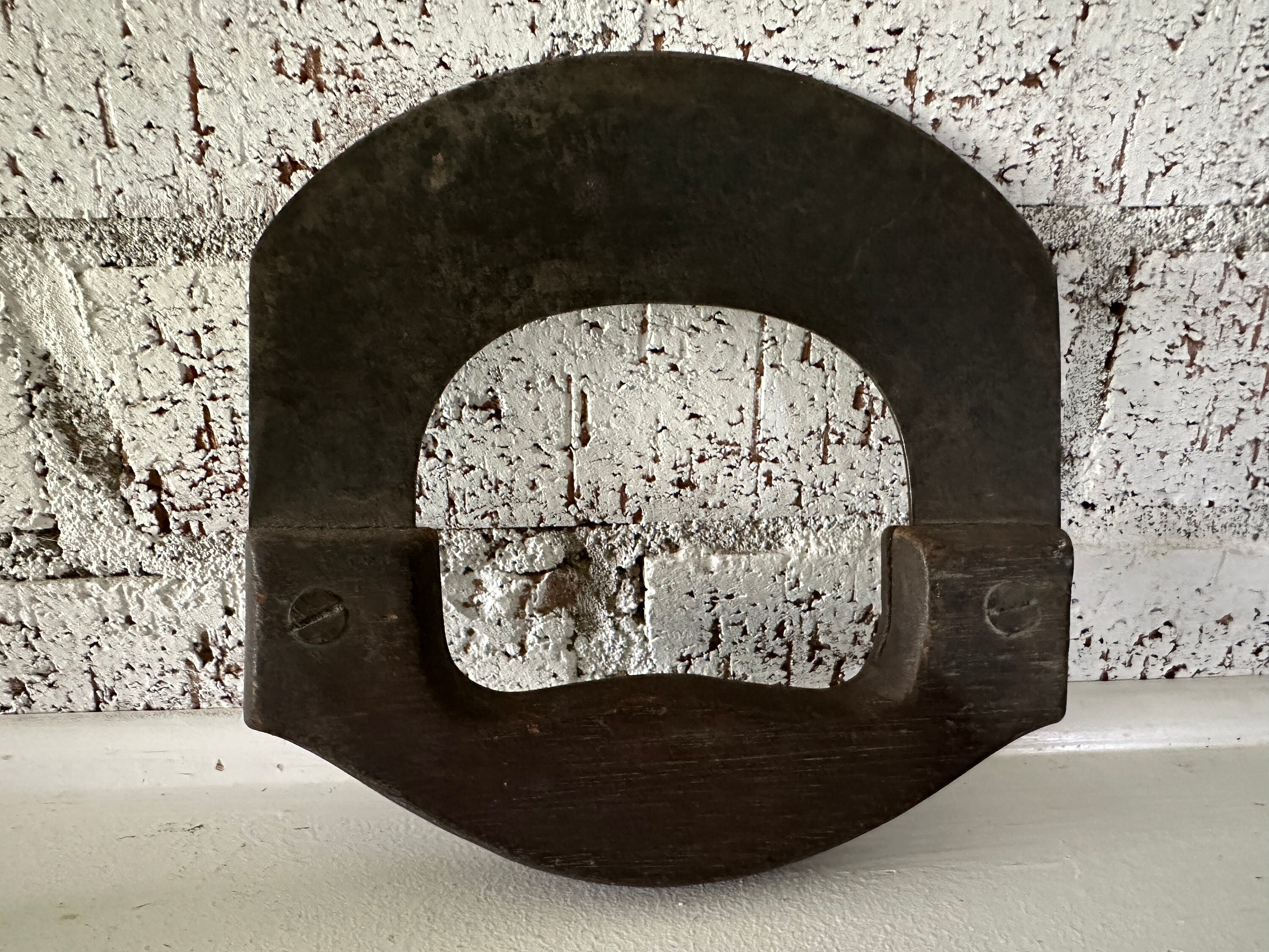 1800s Antique Farmer Hog Scraper Tool & Single Blade Food Chopper ...