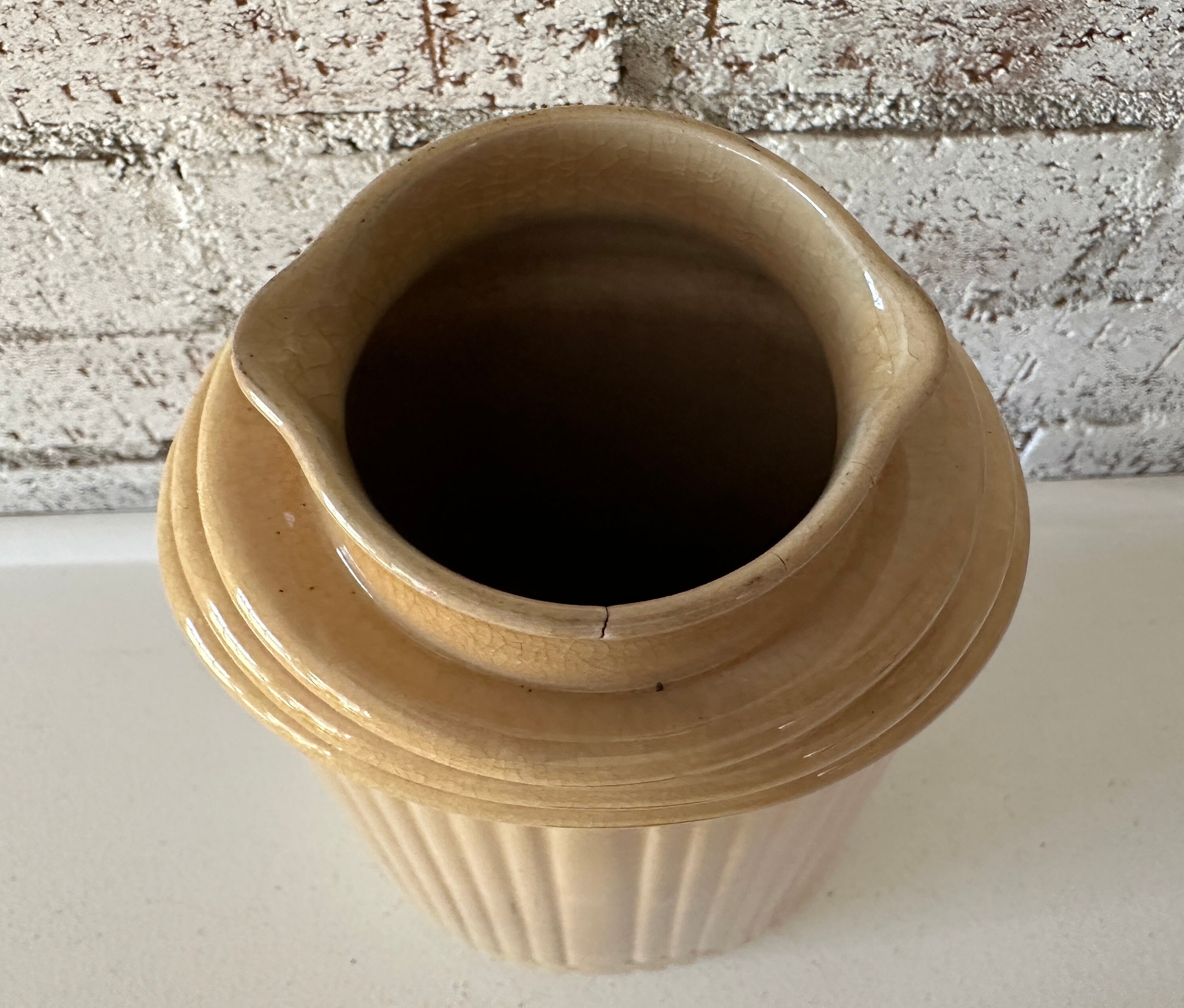 Antique Norge Pottery Thermos, Art Deco Style, Rare Norwegian Pottery ...