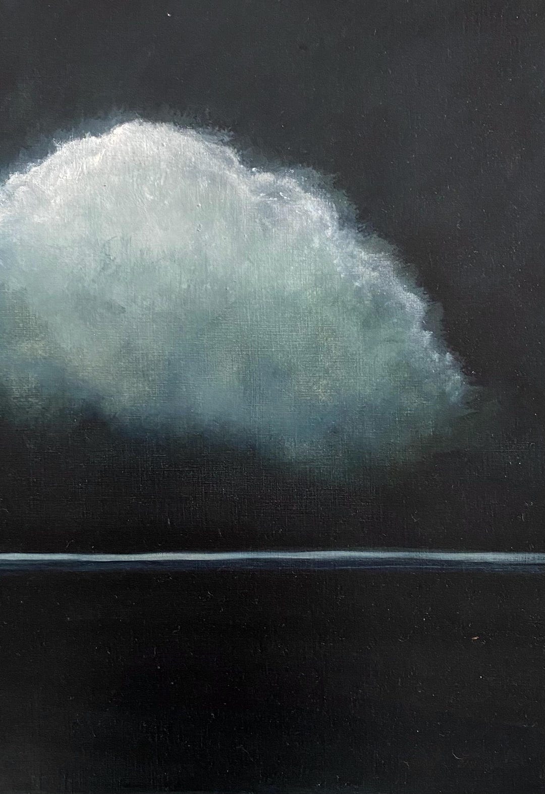 Prometheus Original Framed Oil Painting Signed by Artist Modern Wall ...