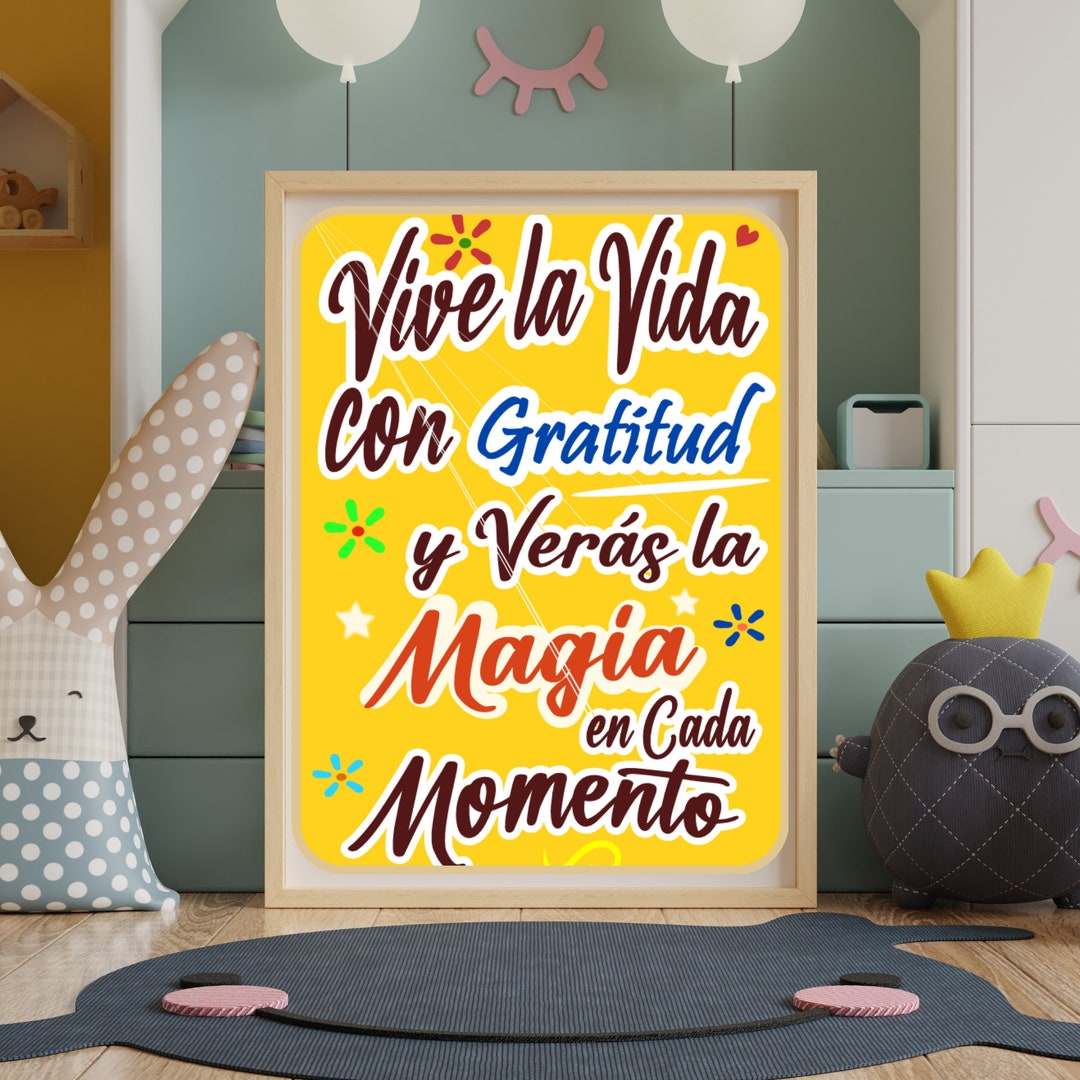 Gratitude. Beautiful Phrase to Decorate Any Space in Your Home. Ideal ...