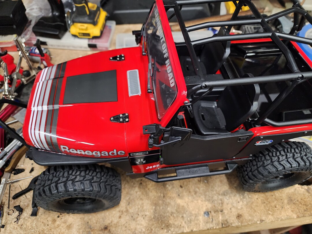 Axial Jeep CJ-7 Pinless Body Mounts and Sway Bar Mount - Etsy