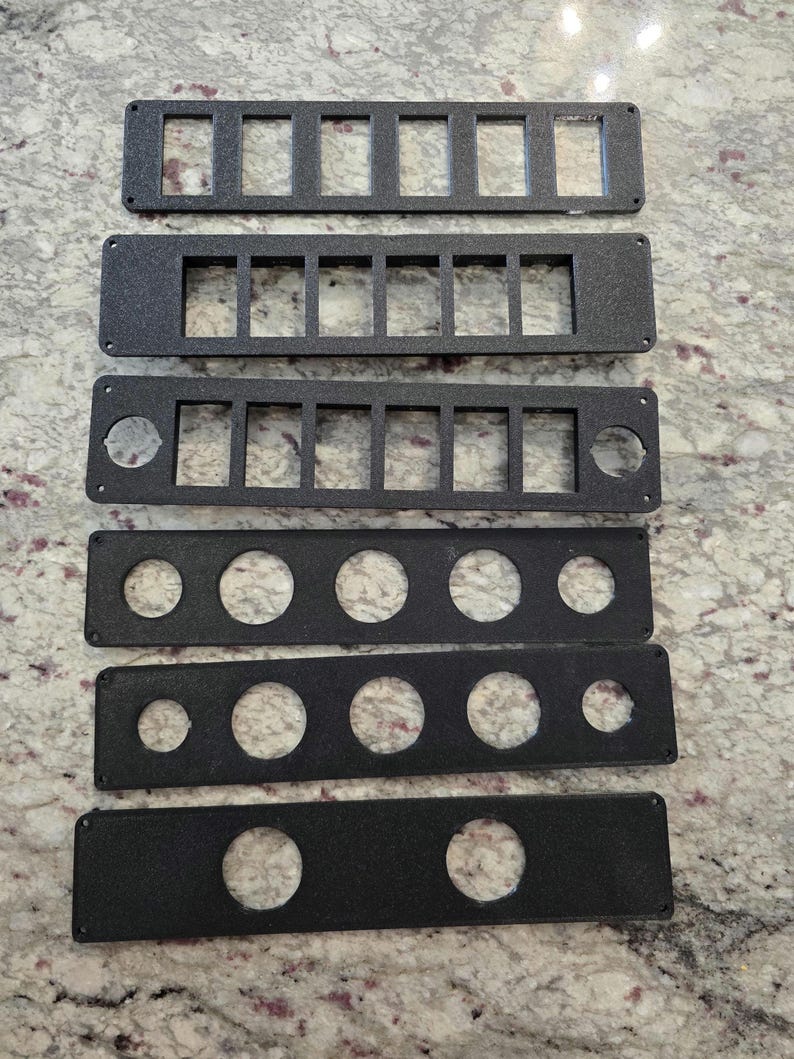 Jeep Wrangler TJ LJ Switch Panel Replacement Plates - Etsy
