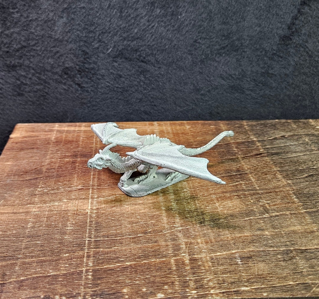 Vtg 1984 Grenadier 2501 Dragon Lords Dungeon & Dragons Winged Dragon ...