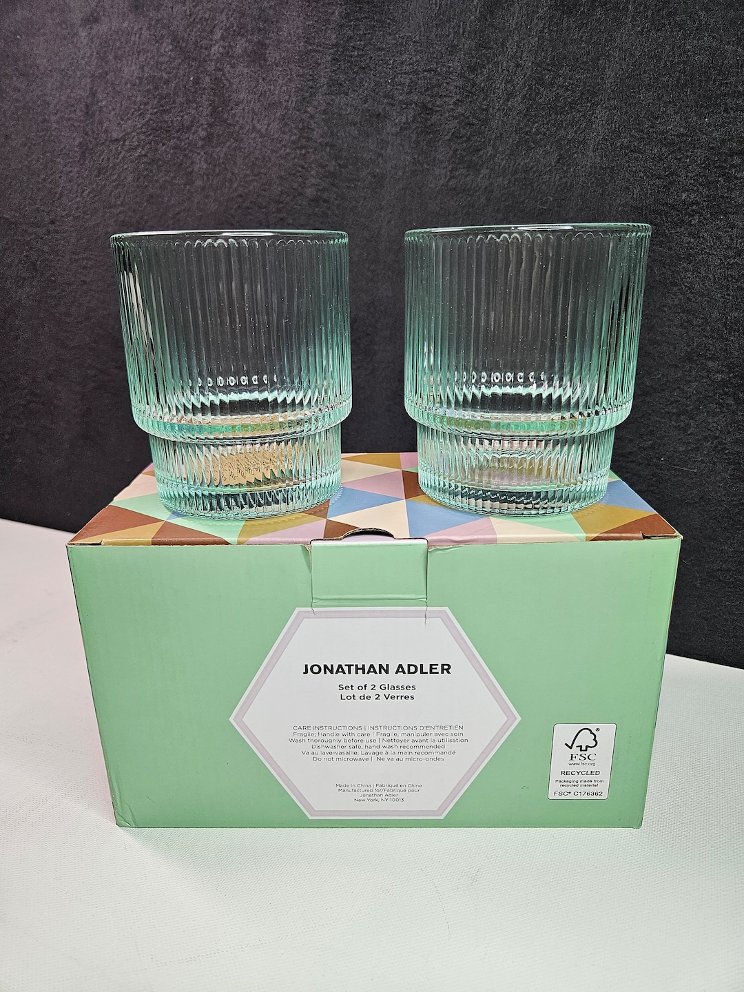 Jonathan Adler Biba Glasses