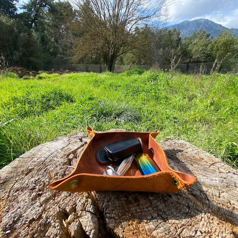 Leather Valet - Etsy