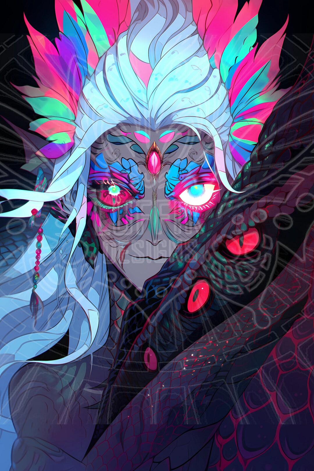 Adoptable Merfolk 32 Exclusive Ownership Fantasy Character Adoptable ...