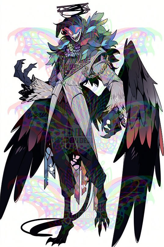 Exclusive Ownership Adoptable #81 - Fantasy Character Adoptable, Harpy ...