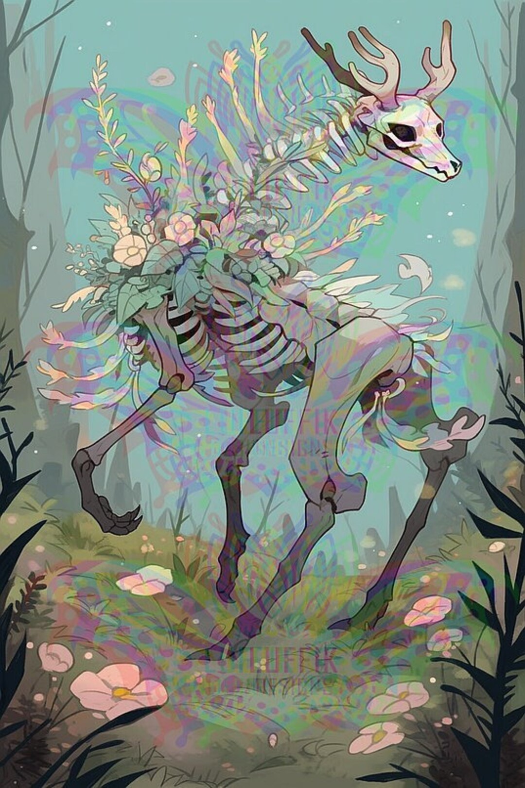 Exclusive Ownership Adoptable 58 Fantasy Character Adoptable, Dnd, Deer ...