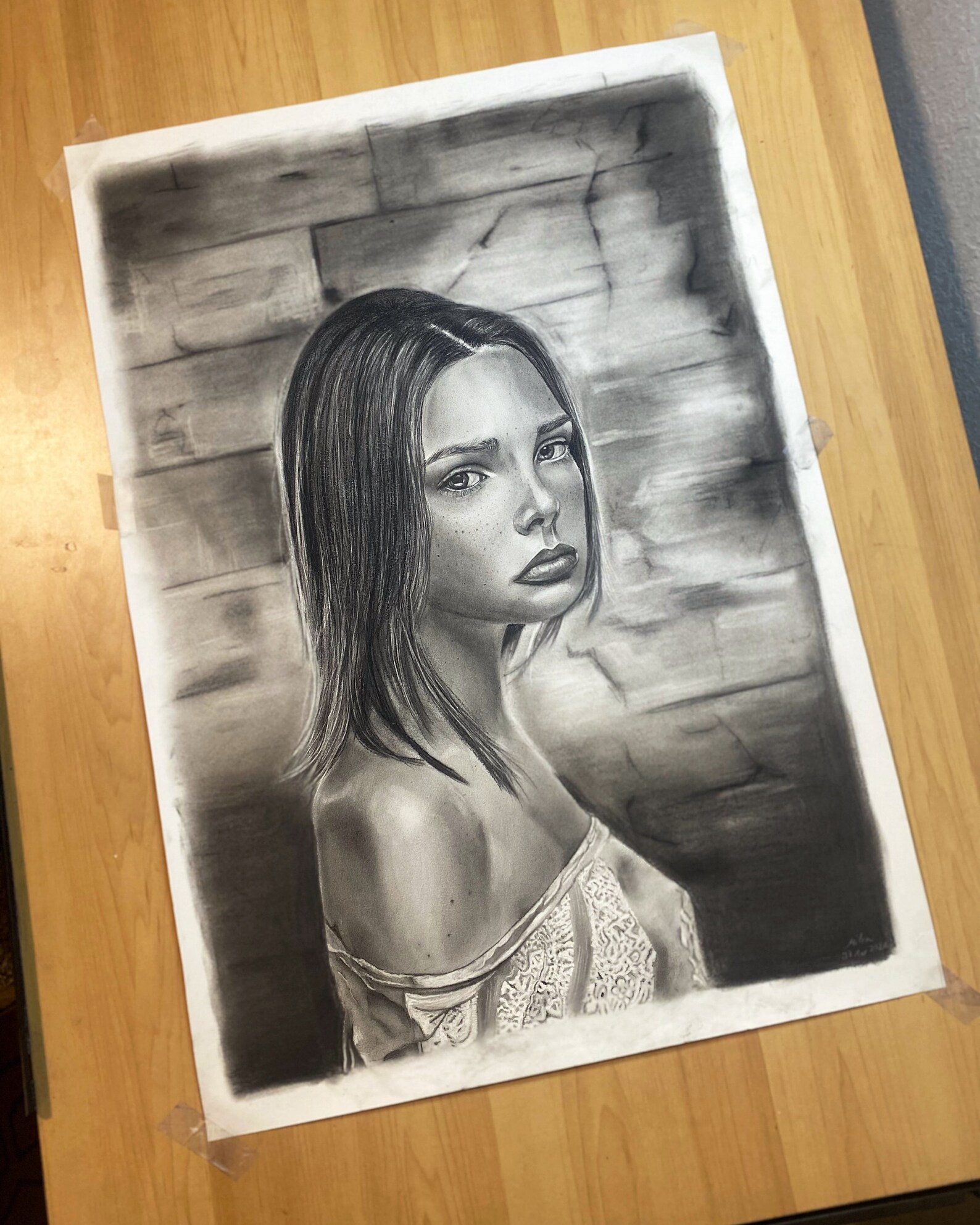 Customized Portrait, Loved One Portrait, Best Friend Portrait, Portrait ...