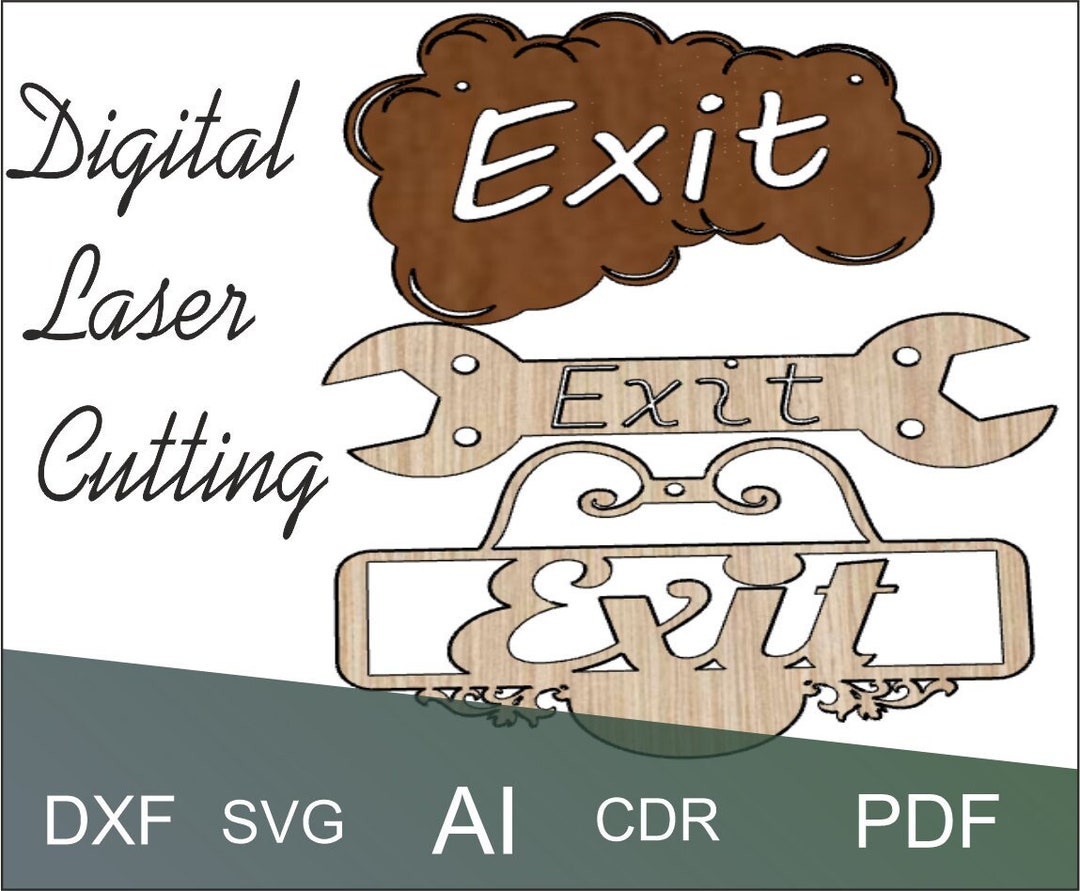 Exit Plate,signs on the Stairs,door Exit Signs,emergency Exit Plate ...