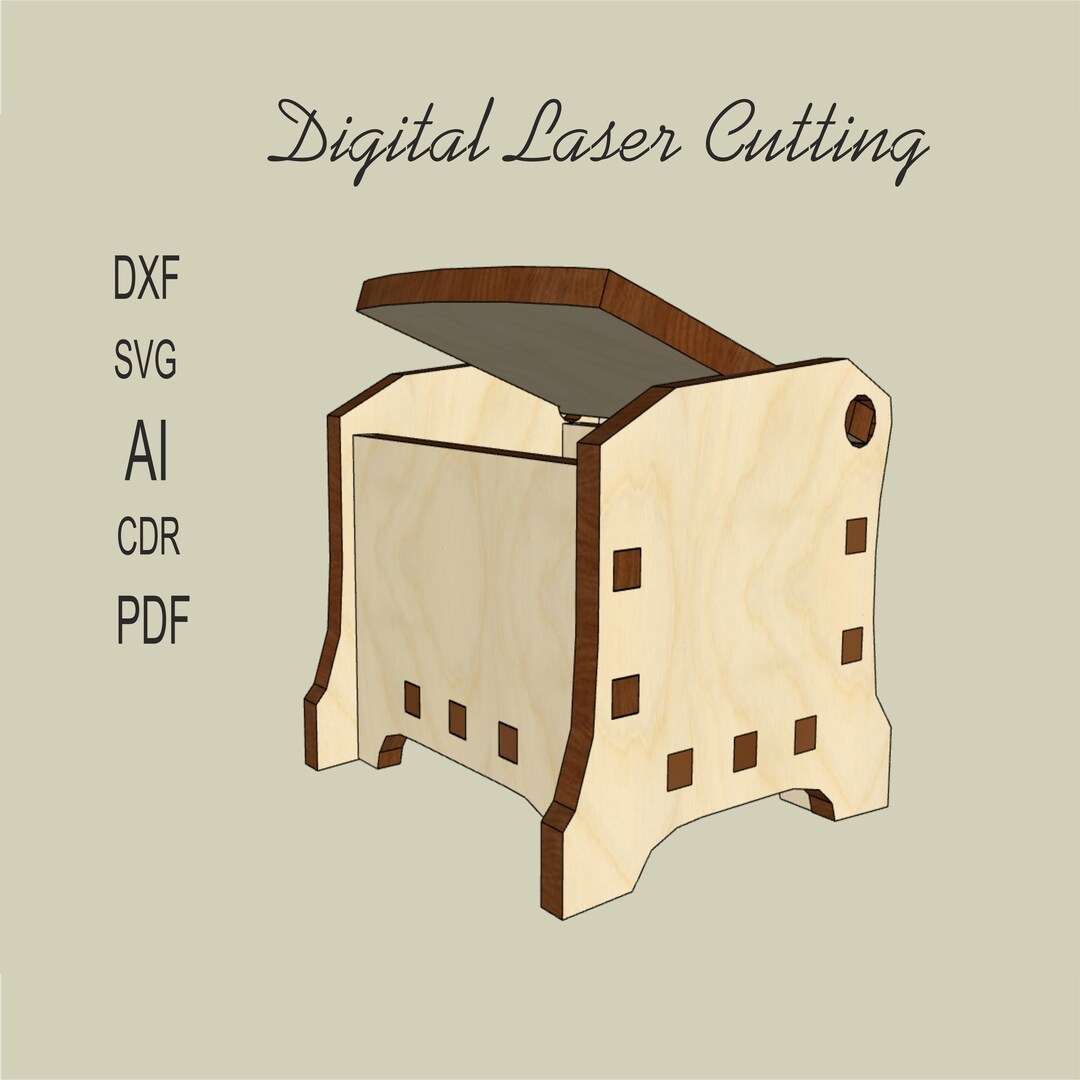Mini Box Laser Cut Files, Doll Box SVG, PDF (4mm) - Etsy