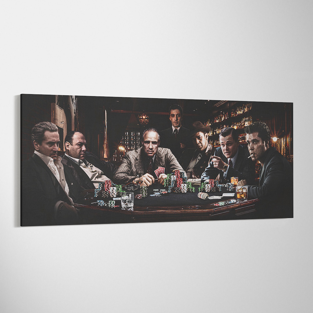 Top Movie Characters of All Time Canvas Print Wall Art the Most Famous ...