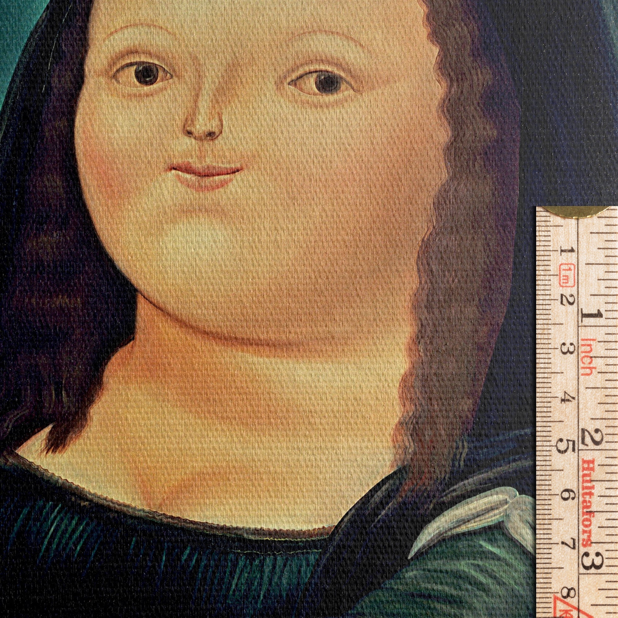 Mona Lisa by Fernando Botero Wall Art, Botero Art, Huge Canvas Home ...