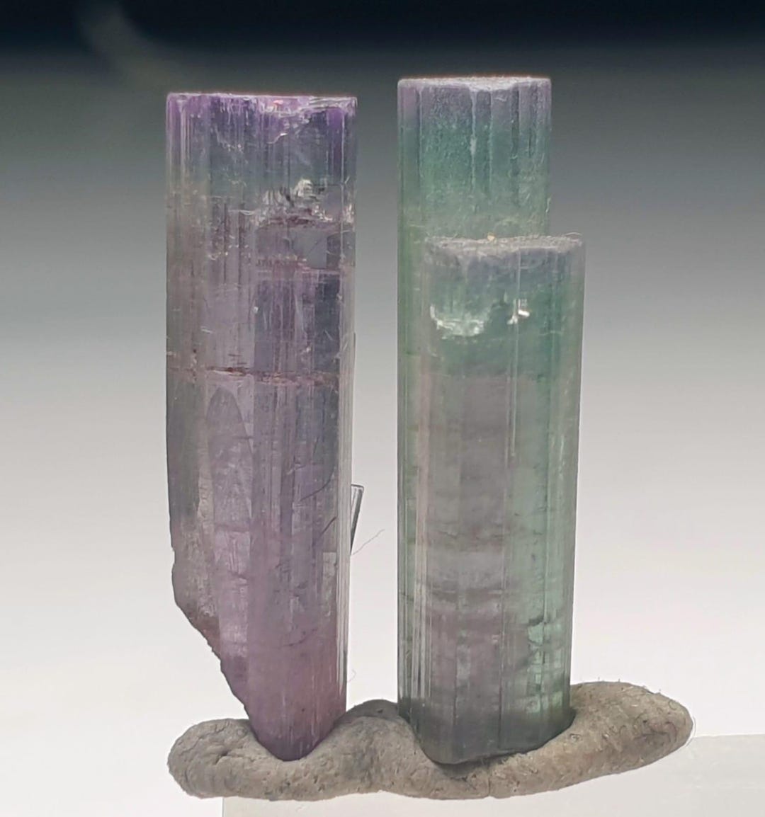 Top Quailty Pair of Watermelon Poprook Tourmaline Crystals From ...