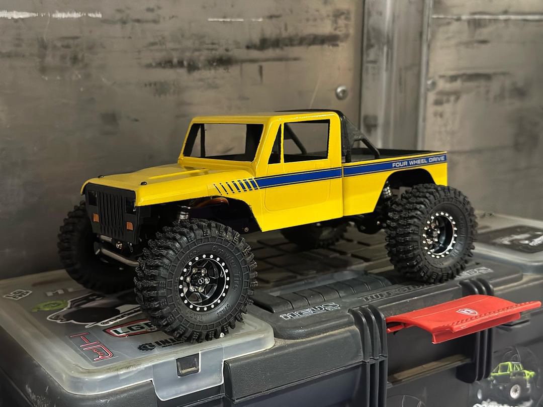 1/24 Scale Crawler Body SCX24 “the Shop Truck” - Etsy