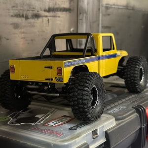 1/24 Scale Crawler Body SCX24 “the Shop Truck” - Etsy