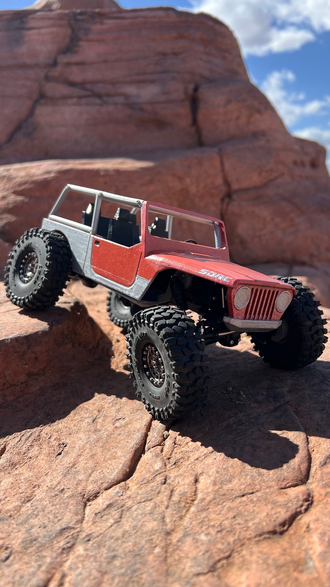 1/24 Scale Crawler Body SCX24 the Unlimited - Etsy