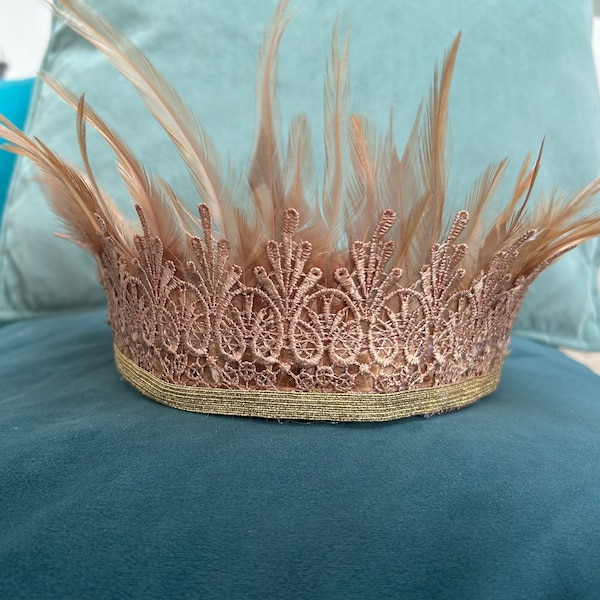 Feather Crown - Etsy UK