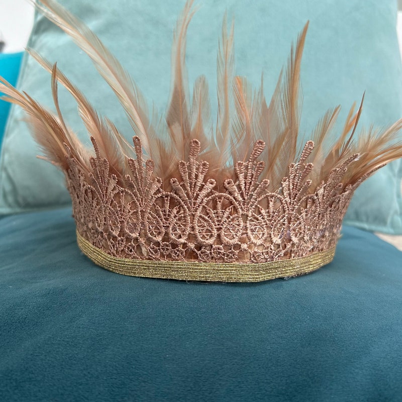 Gold Lace Crown - Etsy