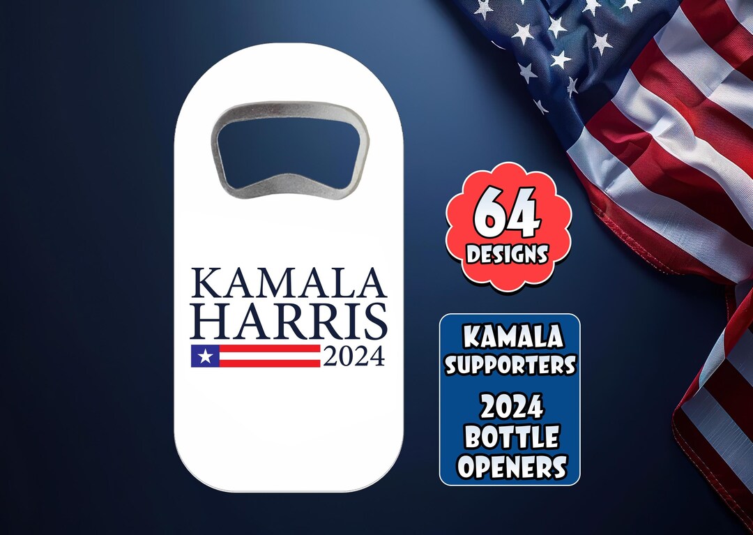 Harris Magnet, Kamala Harris Bottle Opener, Harris Magnet Gifts, Harris ...