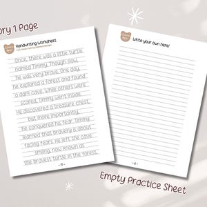 Cute and Neat Handwriting Practice Sheets Printable Handwriting ...