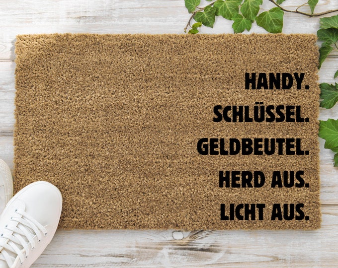 Moderne Fußmatte Smiley - Etsy.de