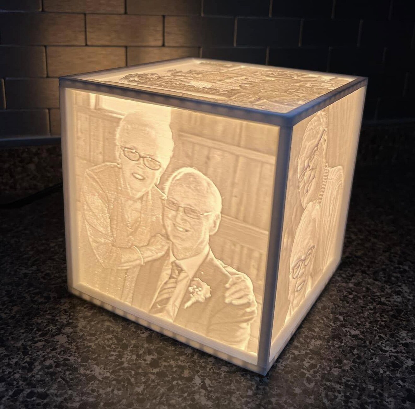 3D Printed Lithophane Lightbox - Etsy