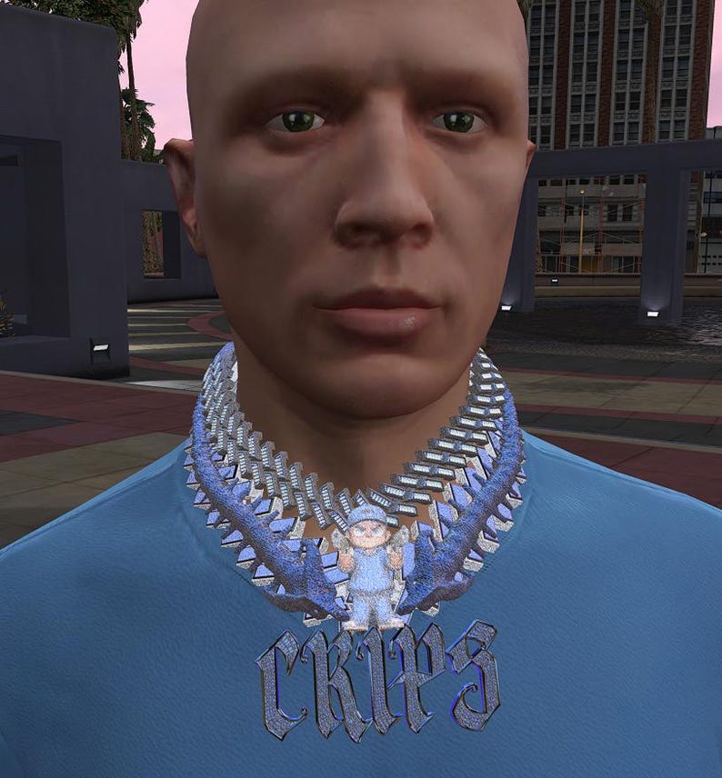 Custom Personalized Fivem Chains (HANDMADE), Custom Gang Chains, Personalised GTA RP Chains - Etsy