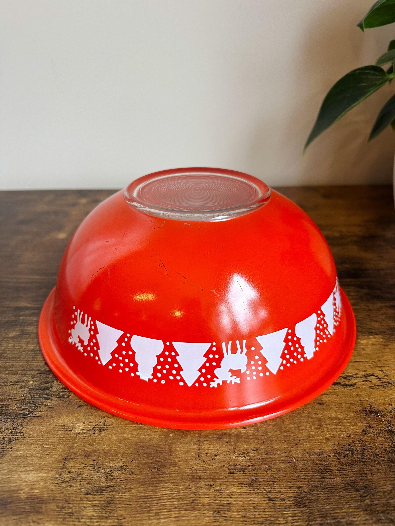 Rare Vintage PYREX Christmas Mixing Bowl Set, Red Holiday Decor - Etsy