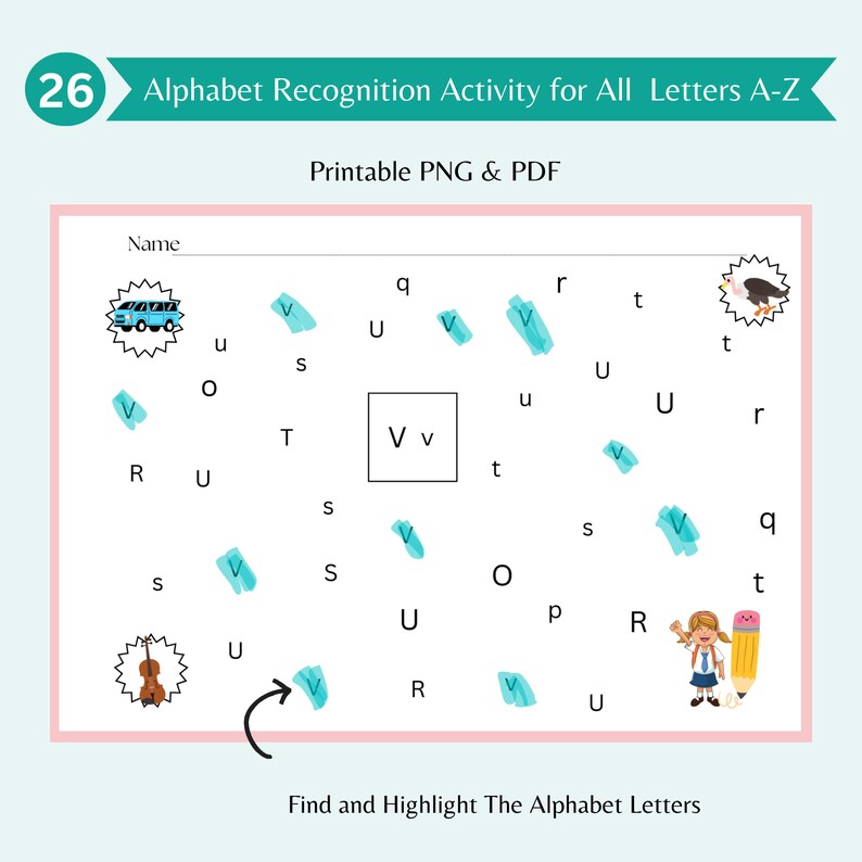 Alphabet Flashcards ,ABC Flashcards , Educational Cards, A-Z Cards ...