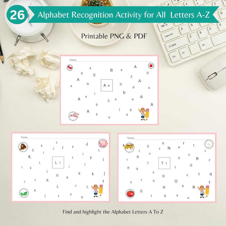 Alphabet Flashcards ,ABC Flashcards , Educational Cards, A-Z Cards ...