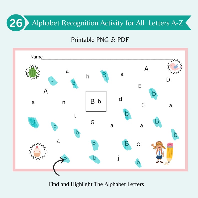 Alphabet Flashcards ,ABC Flashcards , Educational Cards, A-Z Cards ...