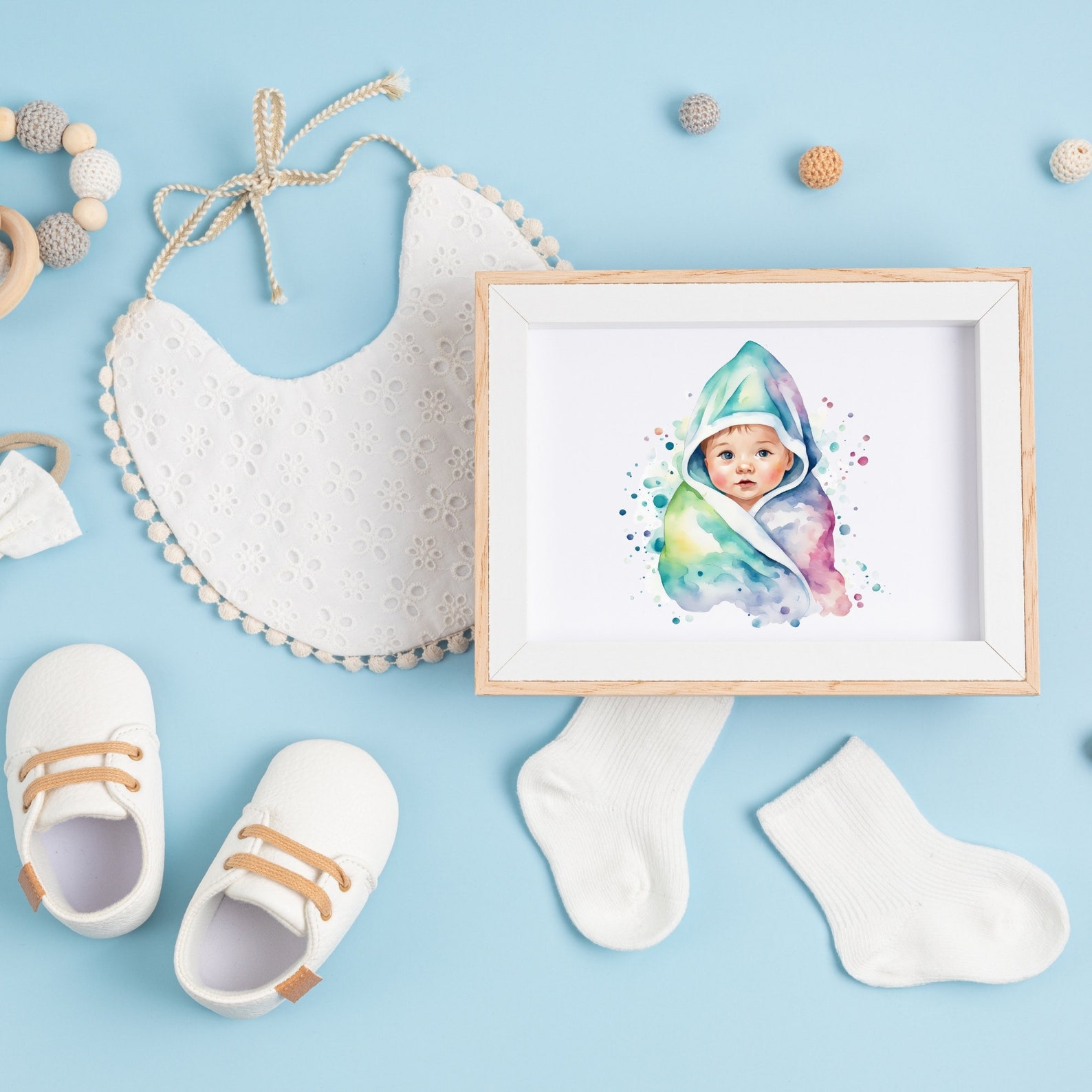 Baby Shower Watercolor Clipart , Baby Shower PNG , Newborn Images ...