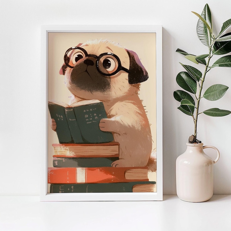 Library Wall Art - Etsy