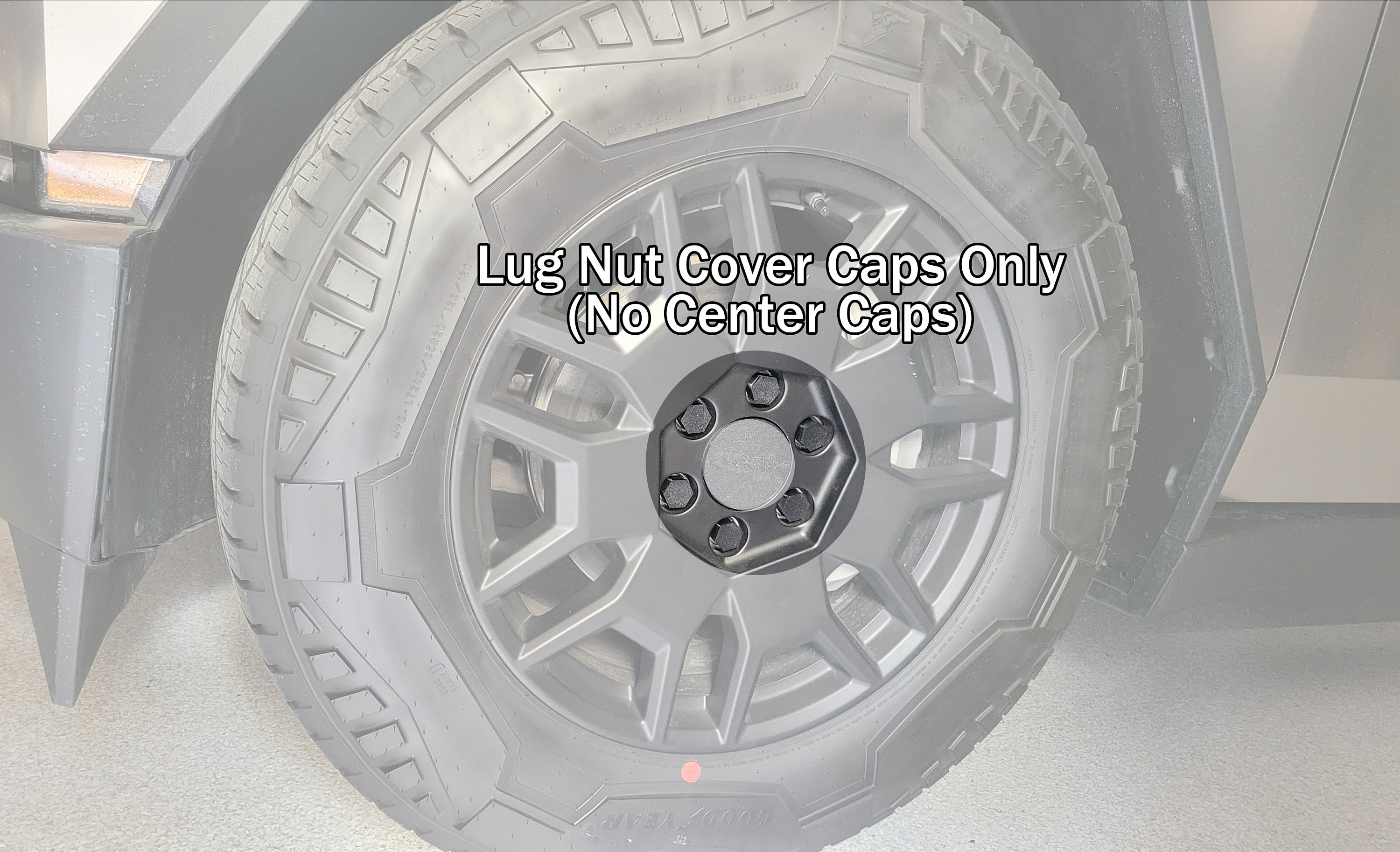 Tesla Cybertruck Wheel Lug Nut Cover Caps - Etsy