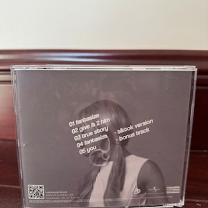 Ariana Grande Fantasize custom CD - Etsy