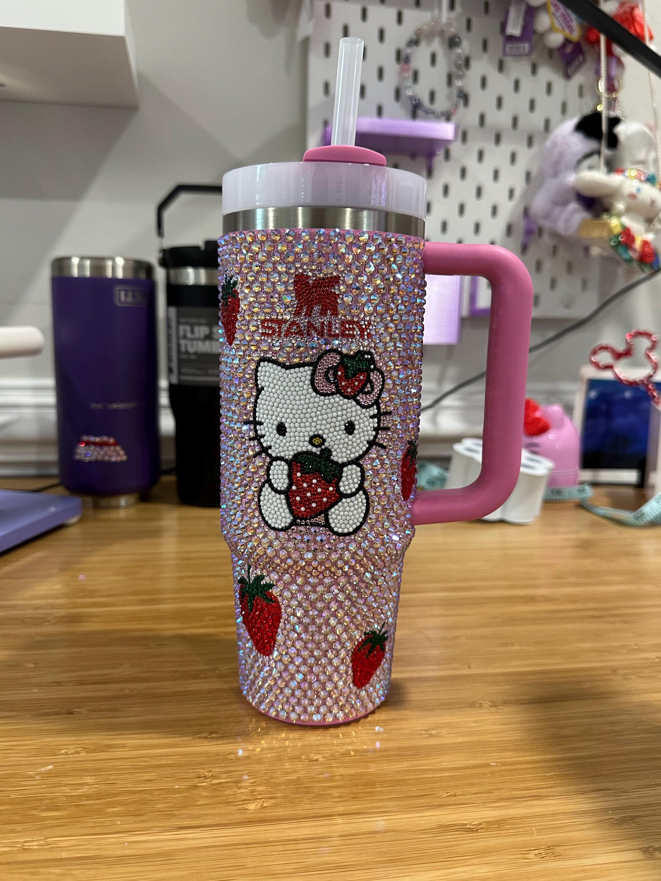 Custom Blinged 30oz Authentic Stanley Tumbler - Etsy