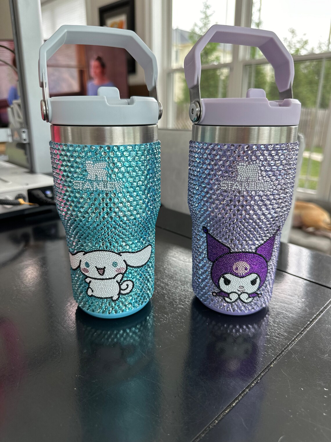 Custom Blinged Made-to-order 20oz or 30 Oz Authentic Stanley Flipstraw ...