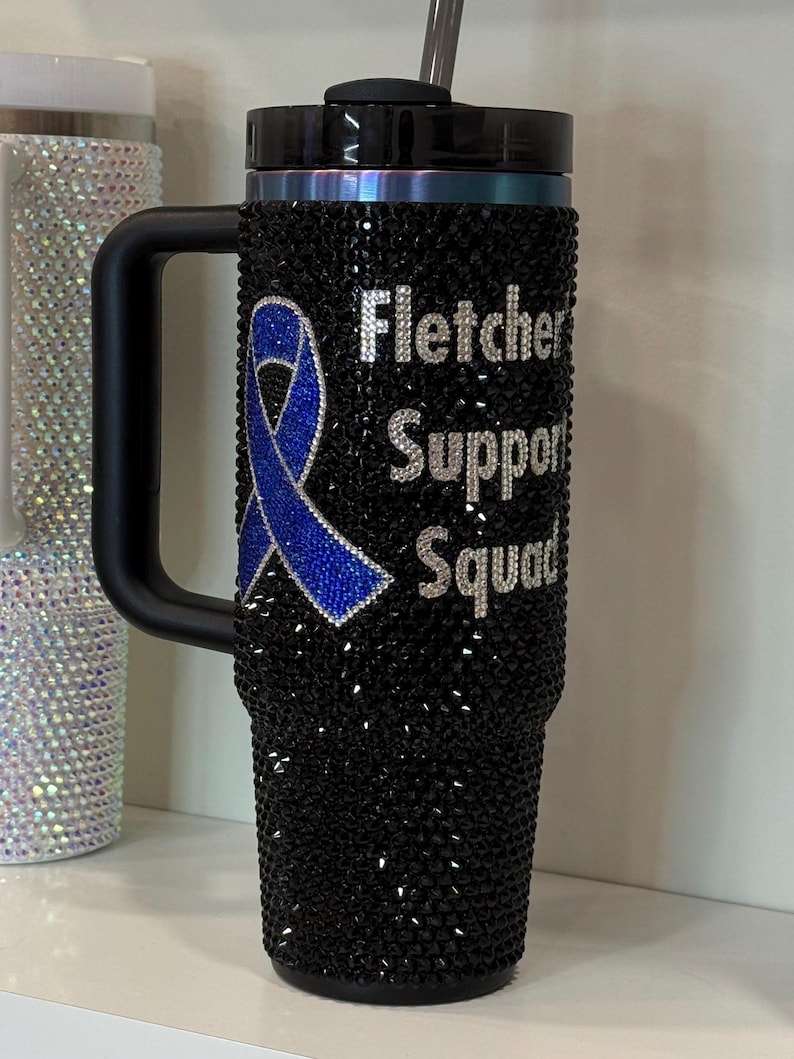 Custom Blinged 30oz Authentic Stanley Tumbler - Etsy