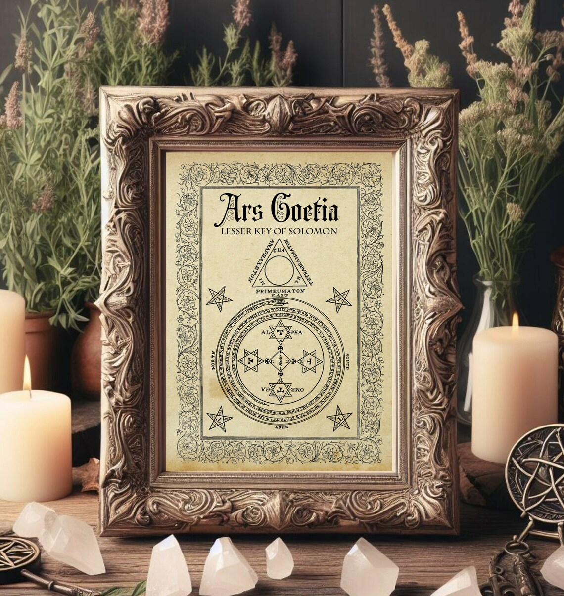 81 Pages of the Goetia Demons, Lesser Key of Solomon, Digital Download ...
