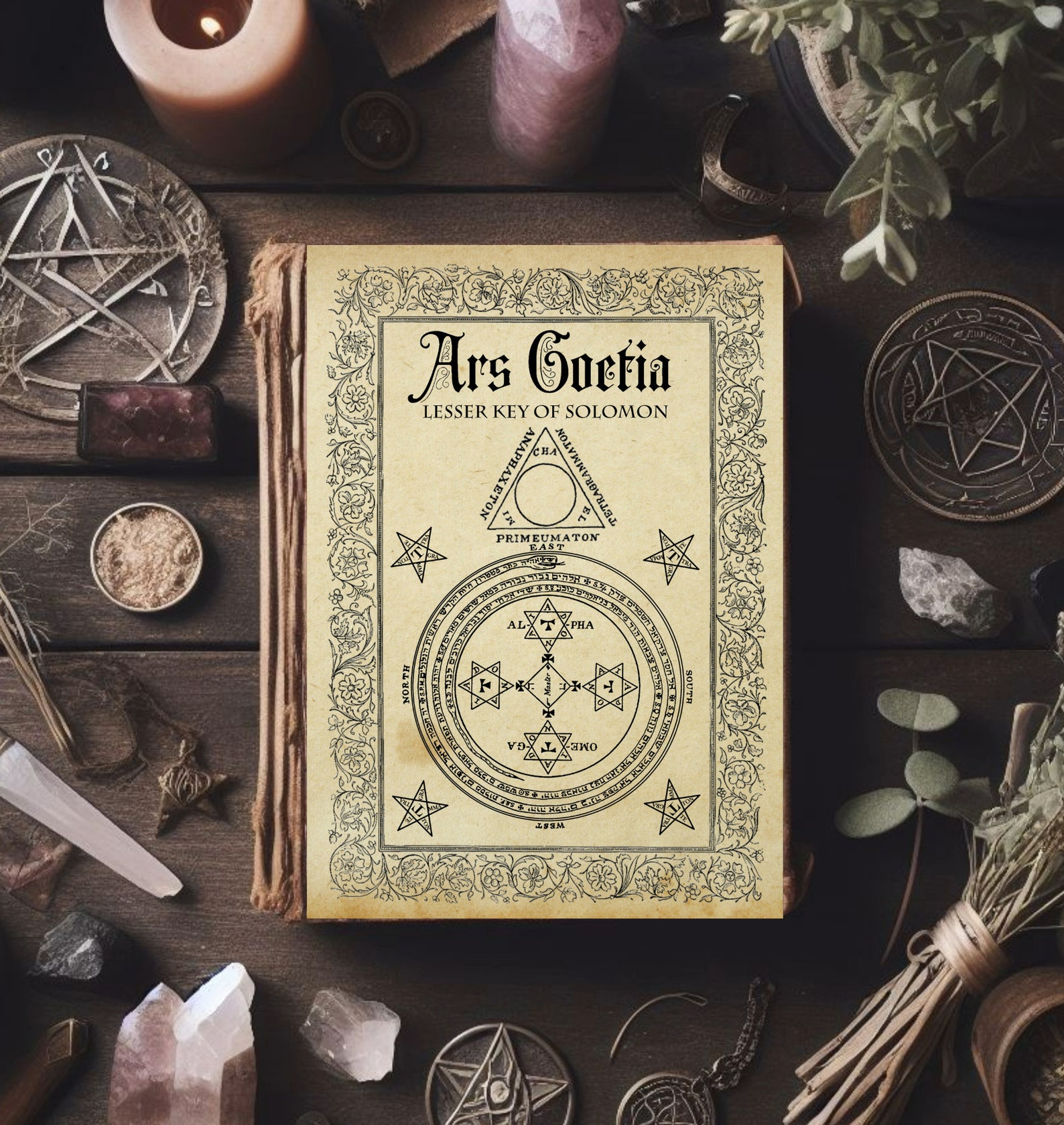 81 Pages of the Goetia Demons, Lesser Key of Solomon, Digital Download ...